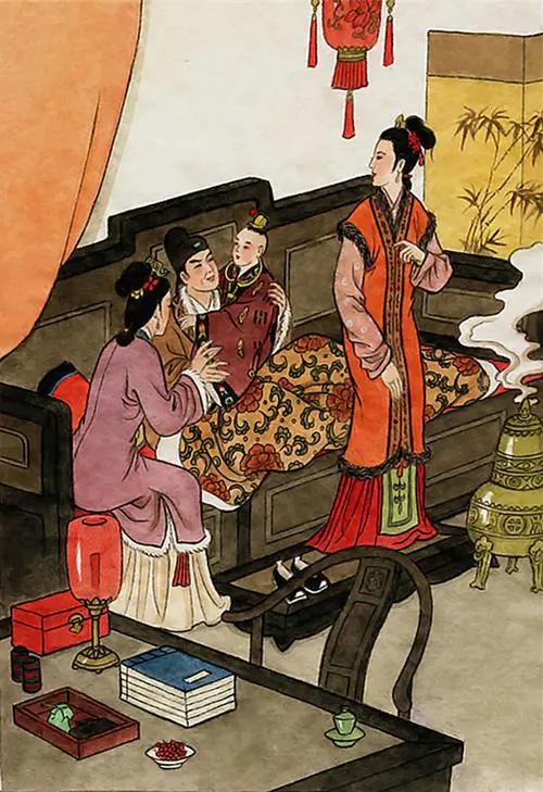 Jin Ping Mei Li, why said that the birth of Guan'er is so profound that ...