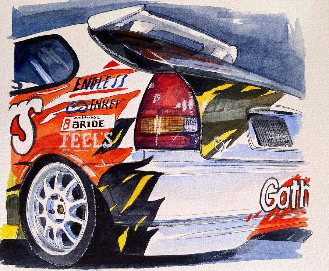 JDM style hand drawing - iMedia