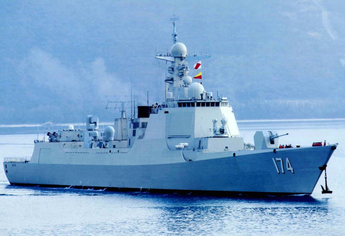 The Chinese Type 052DL destroyer is here, with a new type of fly ...