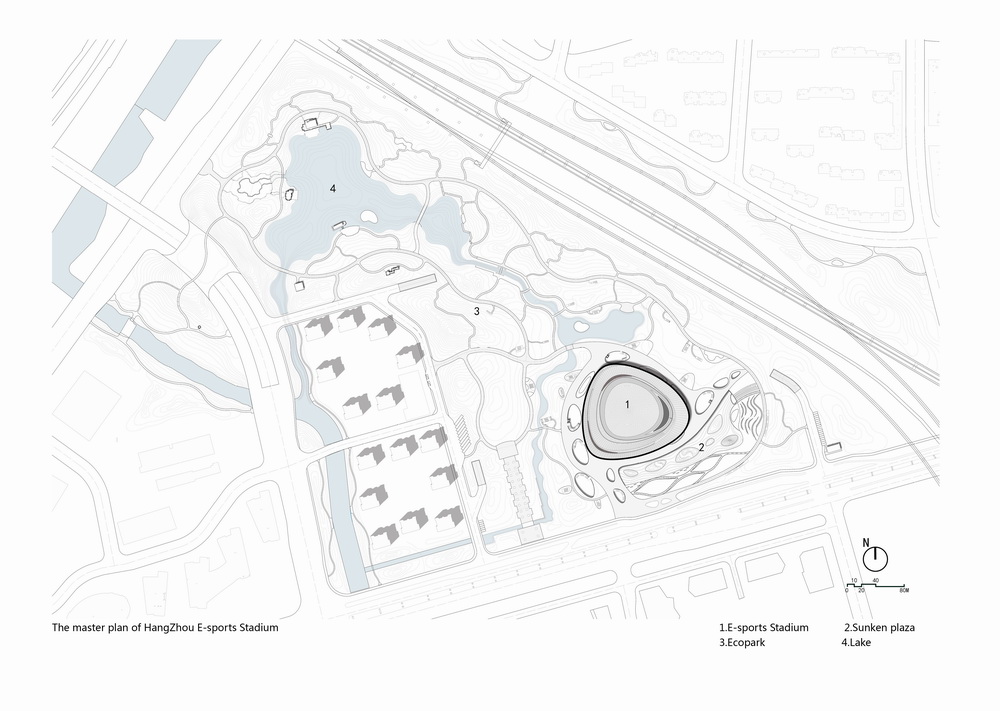 Hangzhou Beijingyuan Ecological Park and E-sports Stadium/Zhongnan ...