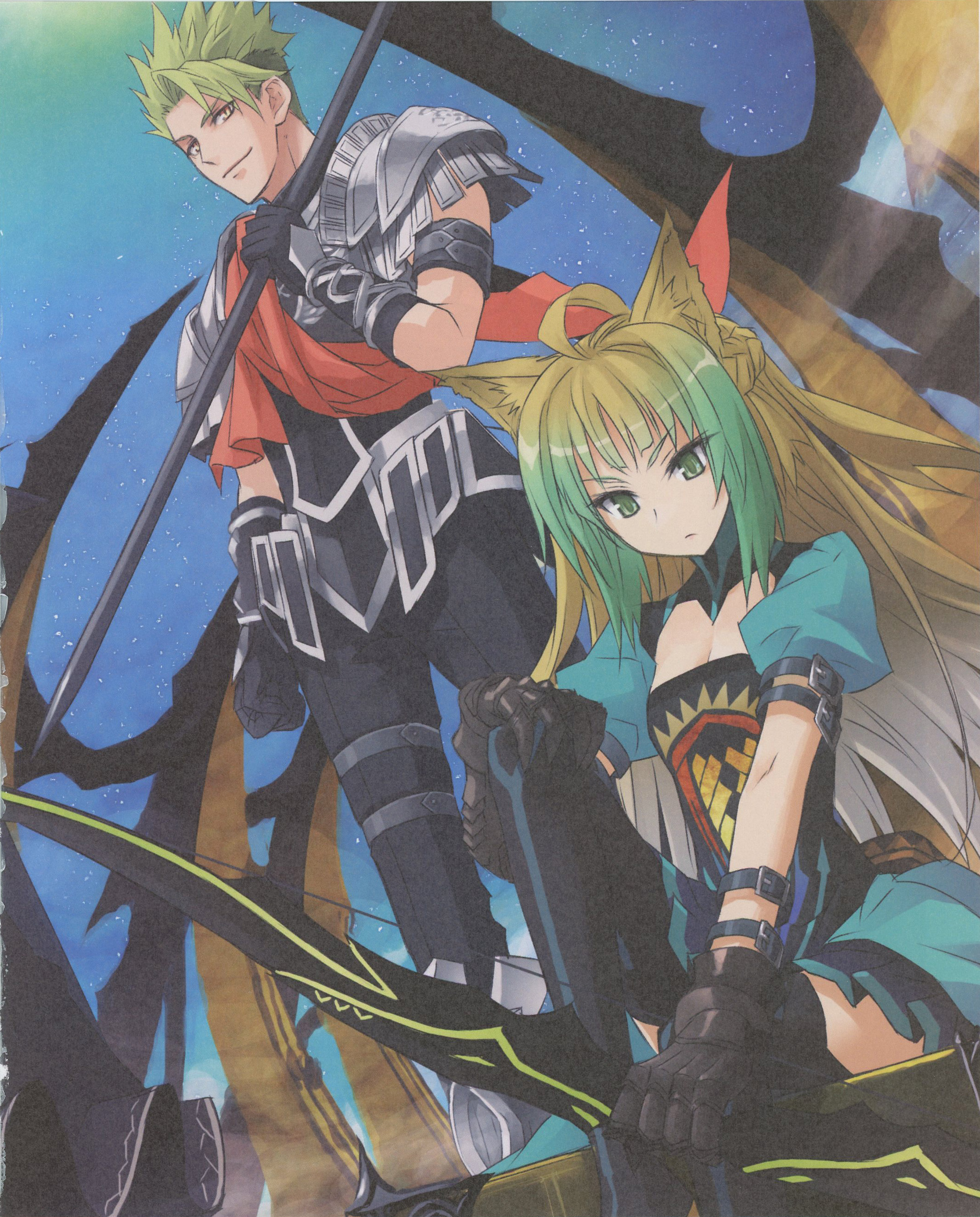 Sharing of exquisite illustration works (16) Fate Apocrypha Material's character setting - iMedia