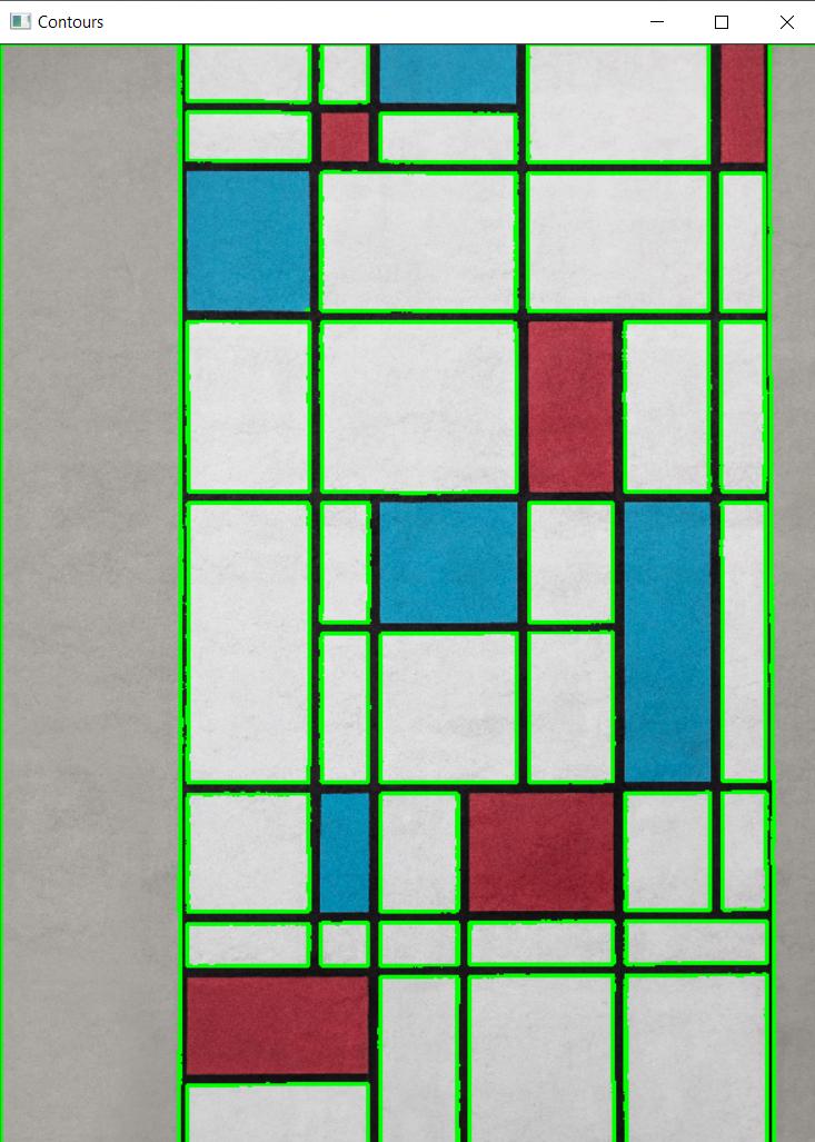 Actual combat based on OpenCV: drawing image outline (code attached ...