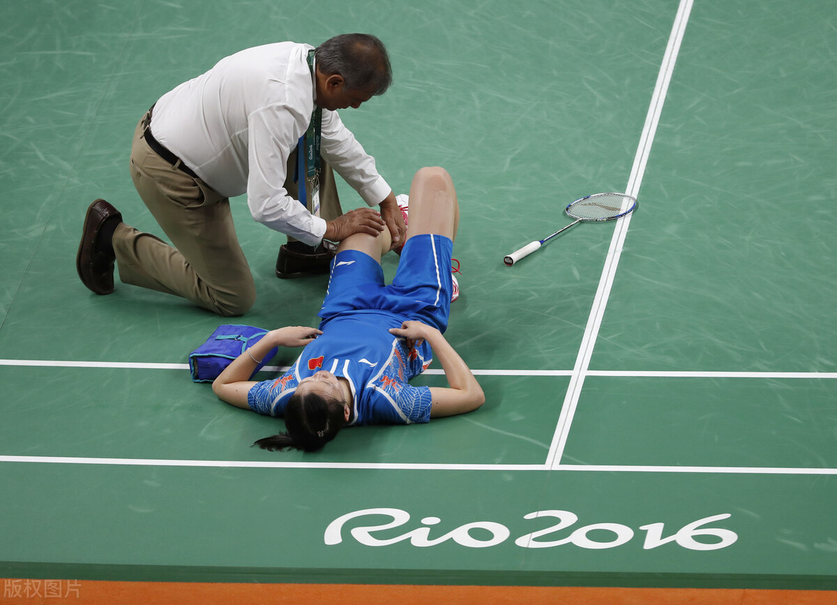 The sad scene of the Olympics!Opponent's Achilles tendon ruptured and ...