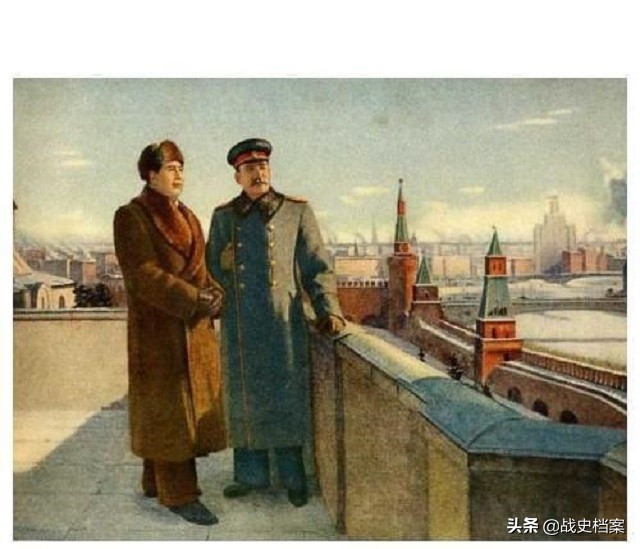 Mao Zedong's first visit to the Soviet Union was at the time of Stalin ...