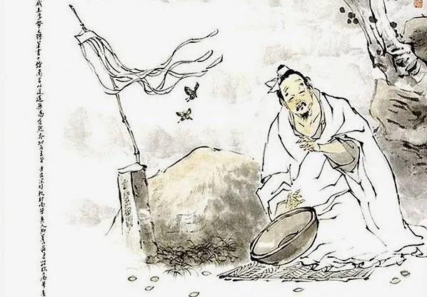 Why did Zhuangzi "sing with a drum" after his wife's death - iMedia