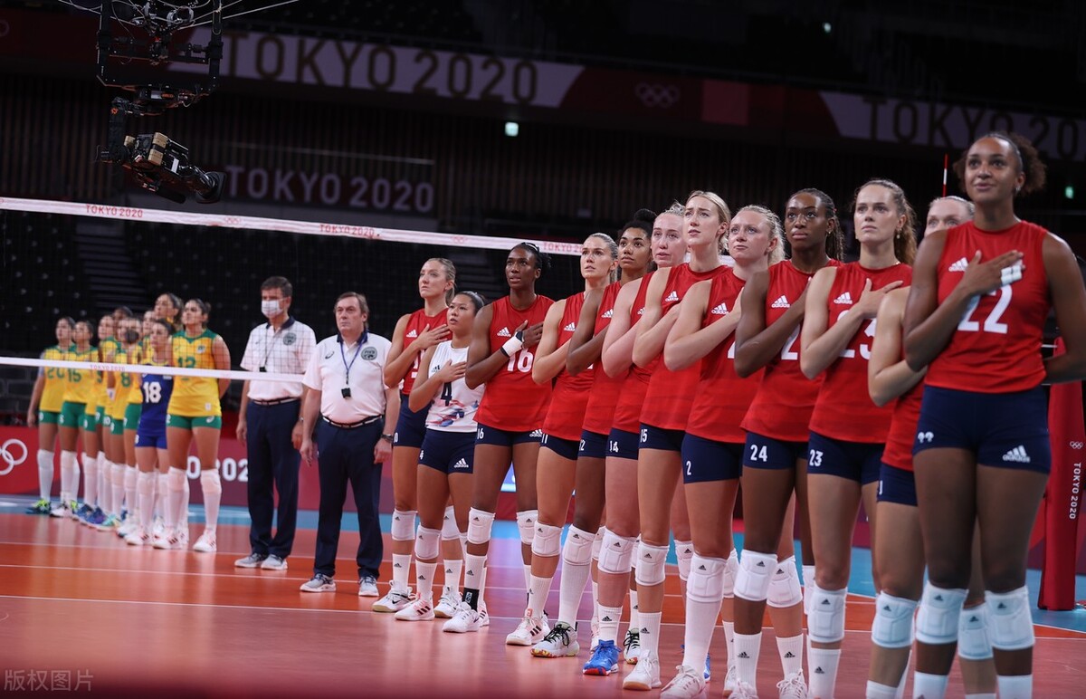 The U.S. women's volleyball team beat Brazil 3-0 and reached the finals ...