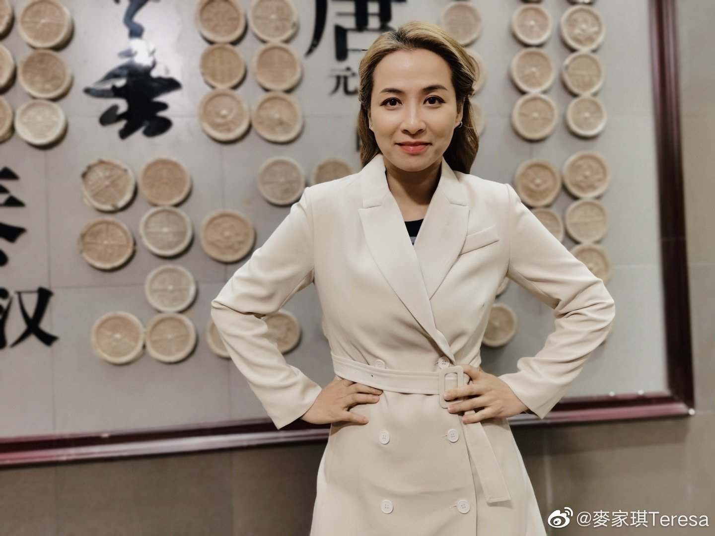 The 46-year-old former Hong Kong sister Mak Ka-ki made a rare ...