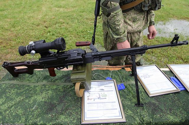 Although the PKM machine gun designed by Kalashnikov is not as famous ...