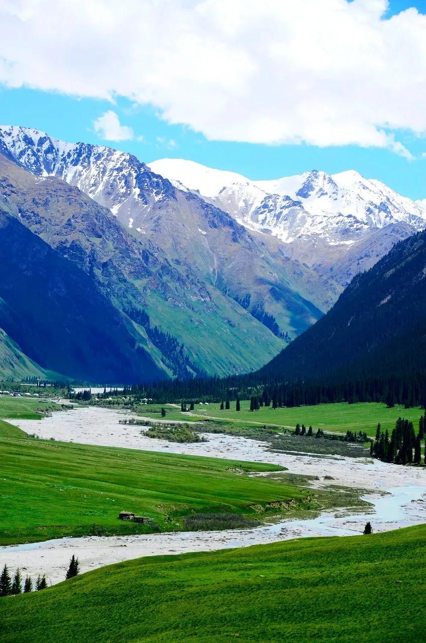 The most beautiful and longest National Highway 219, Kanas, Xinjiang ...