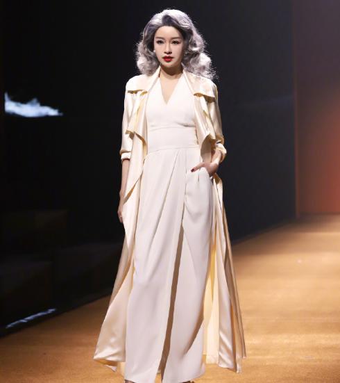 Actress takes old-age makeup to support her mother, Zhang Xinyu is ...