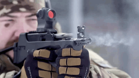 What weapons are equipped with the "GRU" special forces that are as ...