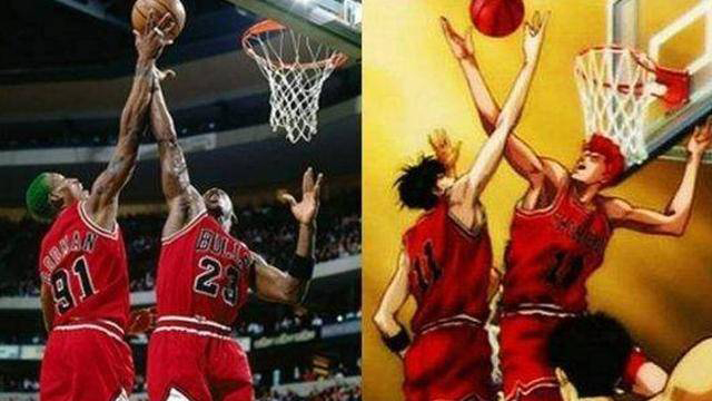 Correspondence between the character prototypes of "Slam Dunk" and NBA ...