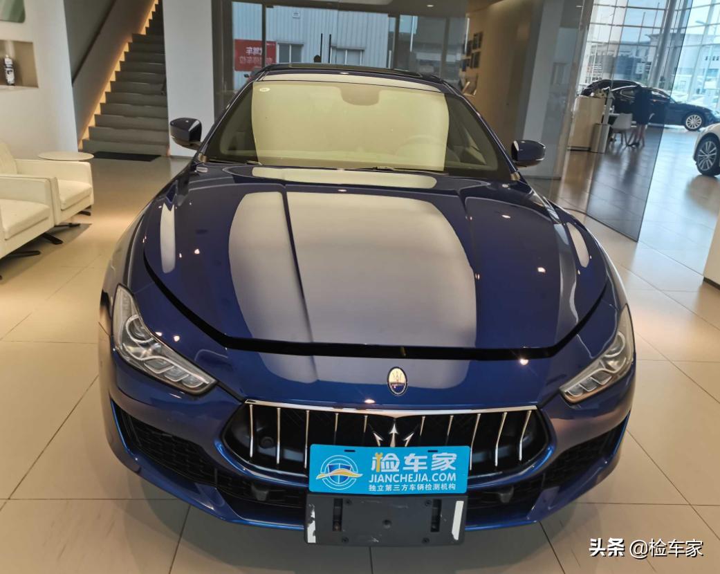 New cars are also tested?This Maserati Geberit, which has been in stock ...
