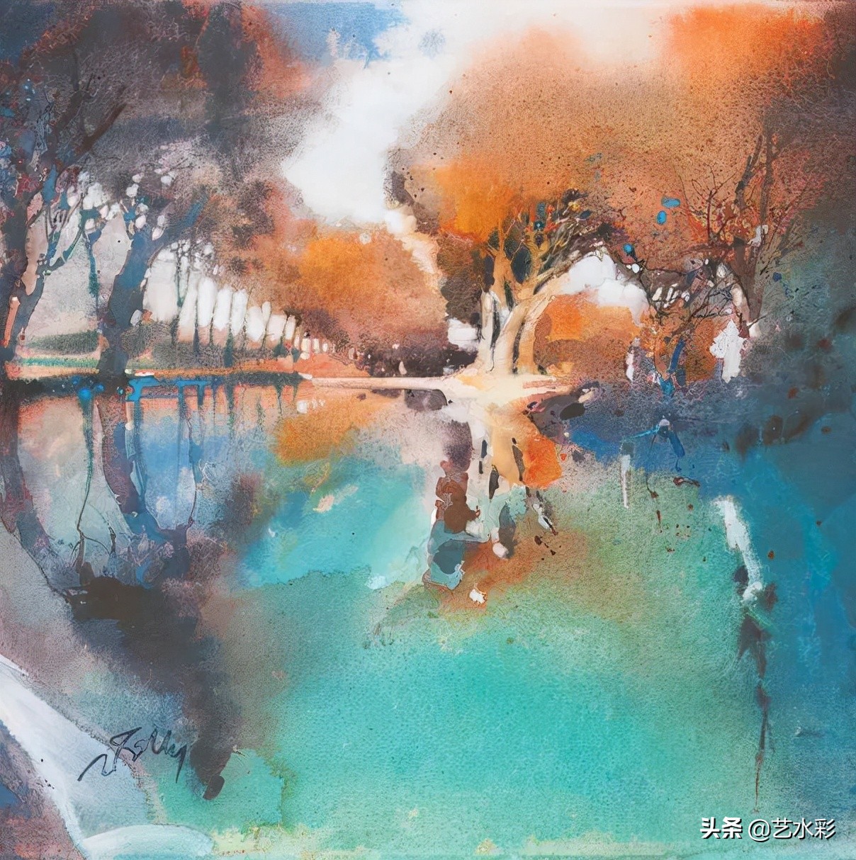 French artist Marc Folly: Retro, romantic and bizarre watercolor world ...