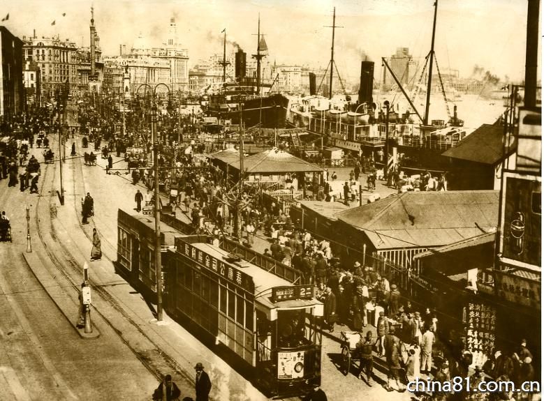 Set a hundred years of Shanghai scenery - iMedia