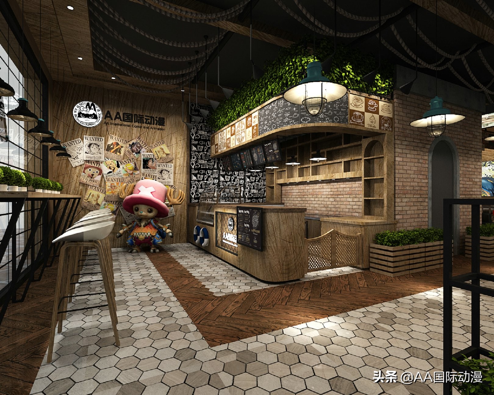 What is the difference between anime milk tea shop and traditional milk ...