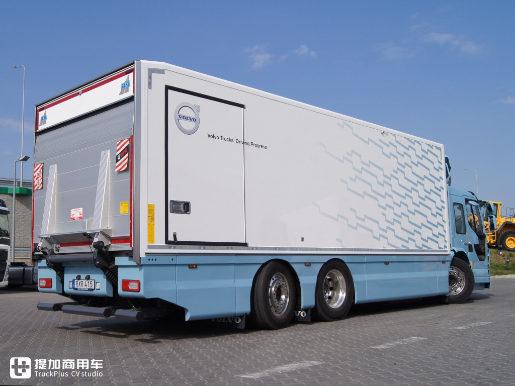 CNG power, low-entry Volvo FE truck, joins the Volvo natural gas truck ...