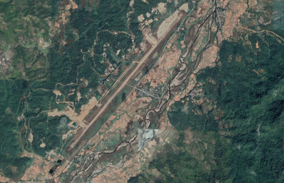Myanmar builds a front-line air base in Magway Province, the warplanes ...
