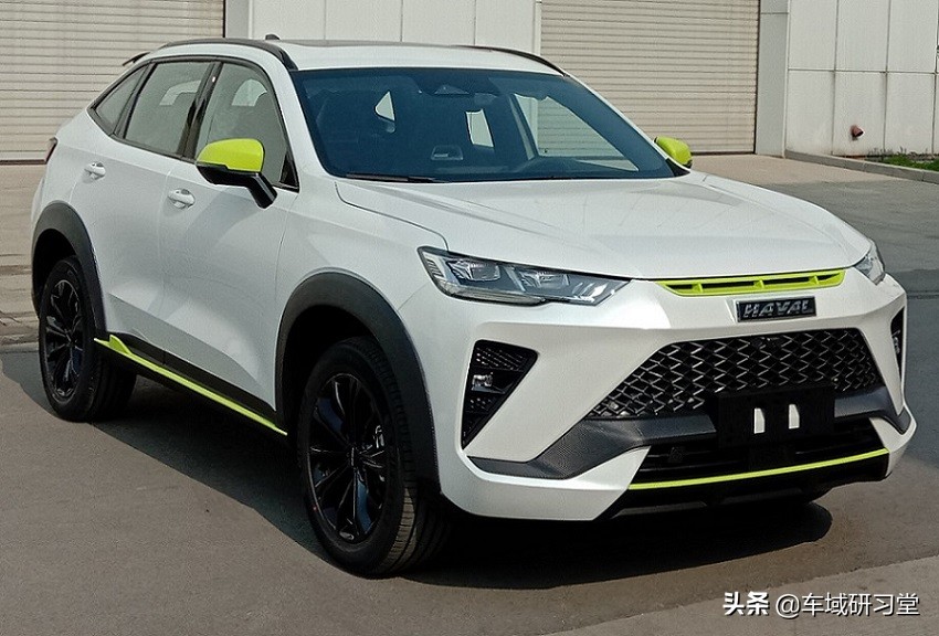 The shape is sharper, the third-generation Haval H6 coupe version spy ...