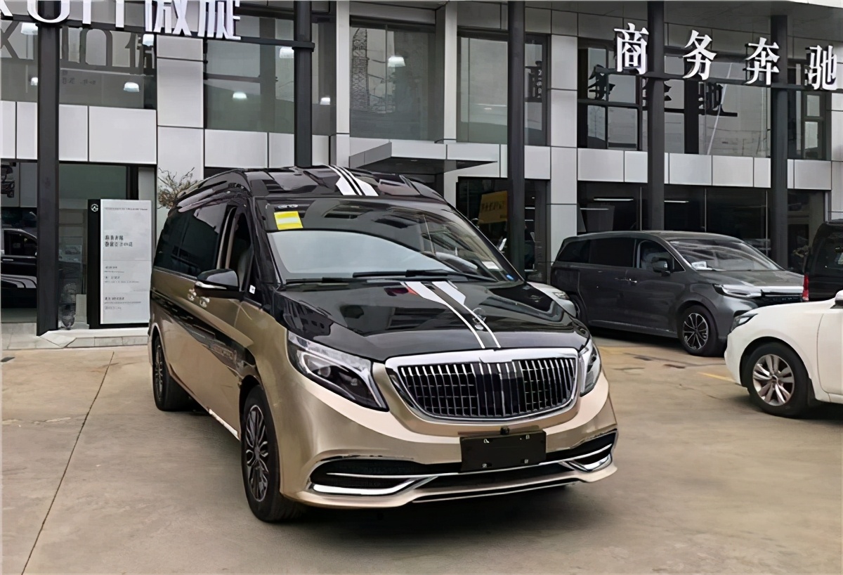 Mercedes-Benz V260L retrofits Bach VS680, double-pin custom-made supreme luxury seven-seater MPV ...