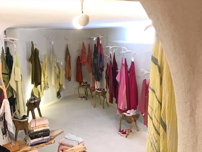 Comfortable and light shawl and clothing "Banshu Weaving", the ...