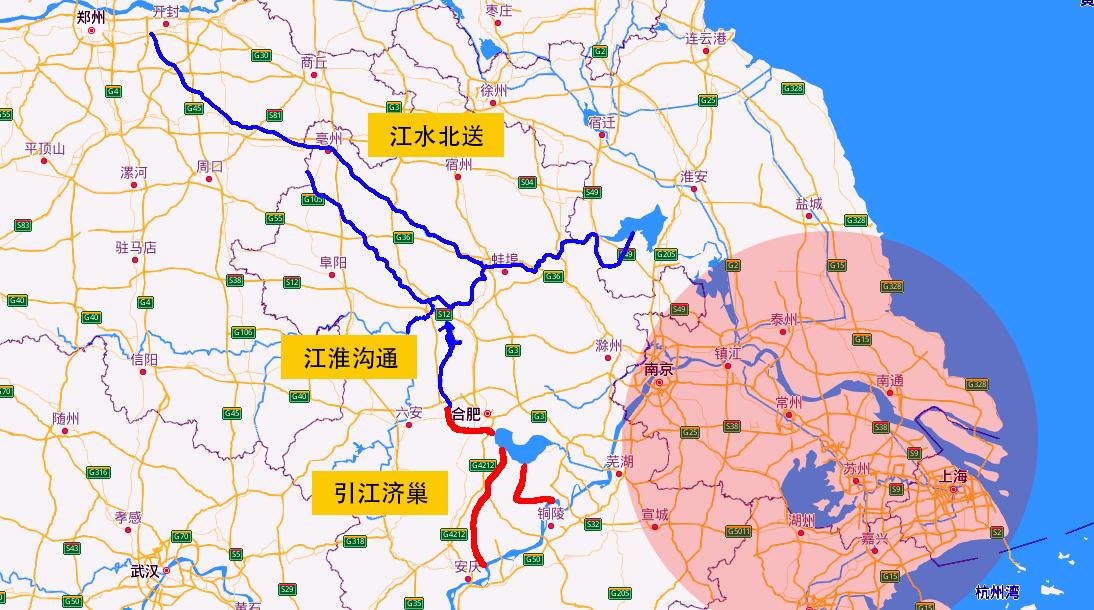 The Project of Diverting the Yangtze River to the Huaihe River to ...