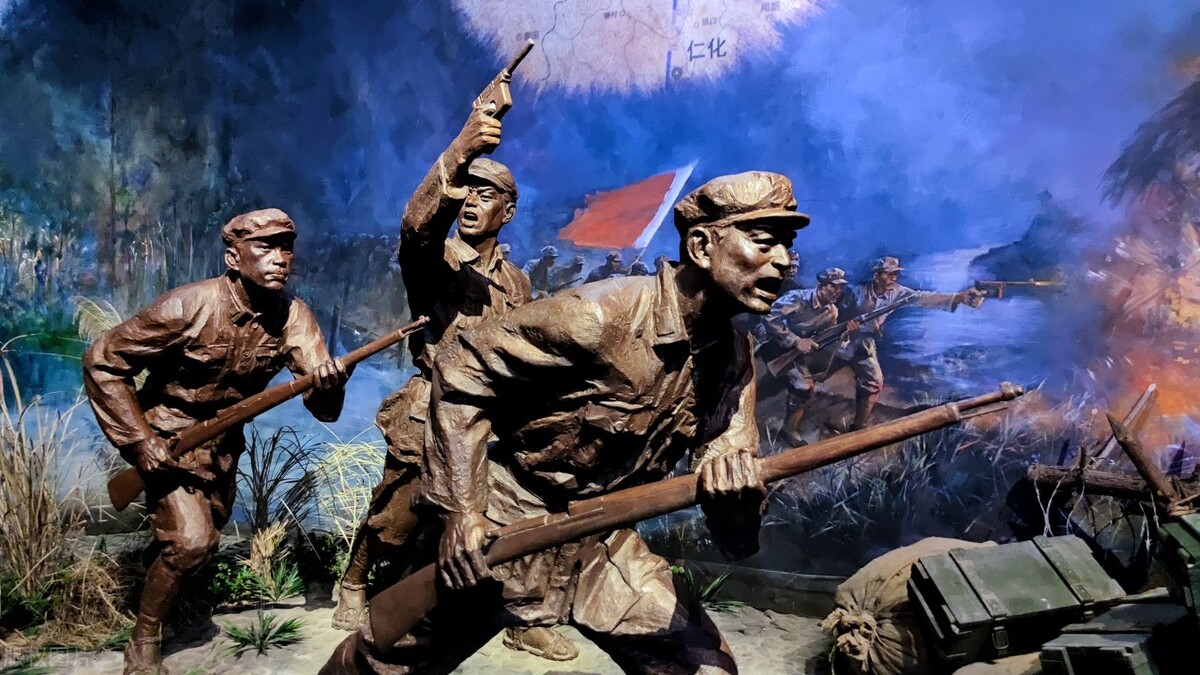 During the Long March, a couple of the Red Army who separated from the ...