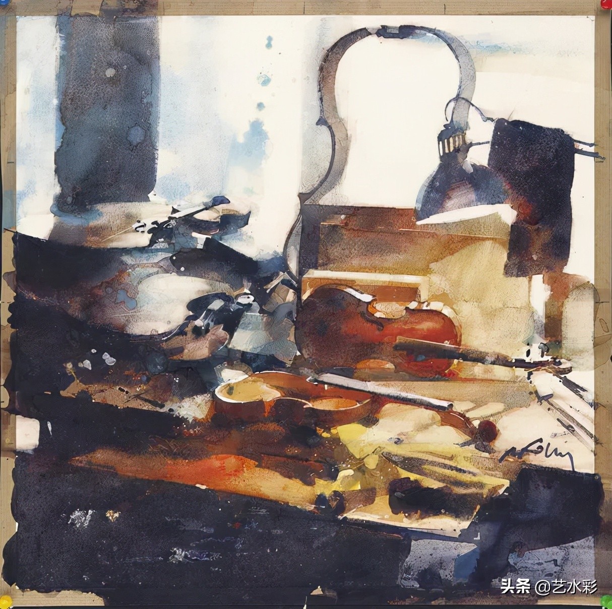 French artist Marc Folly: Retro, romantic and bizarre watercolor world ...