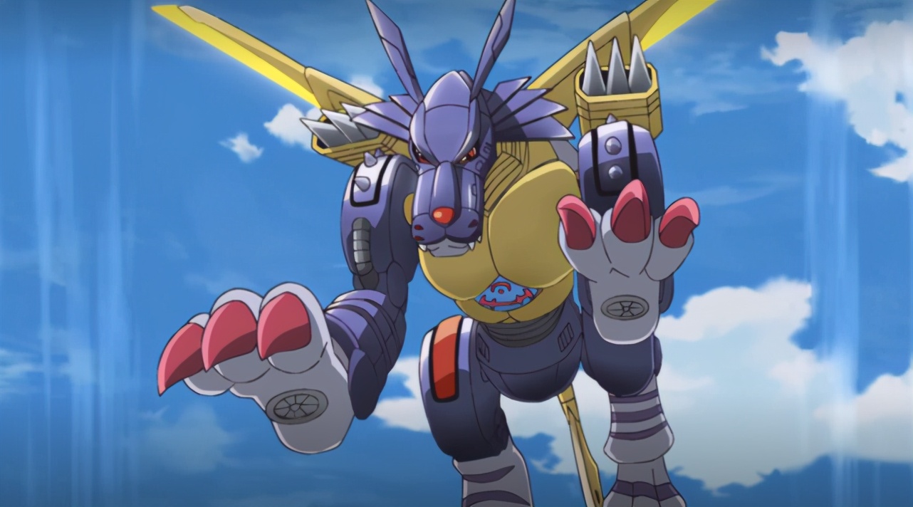 New Digimon: Infinite Dragon Beast debut, absorbing steel Garuru - iMedia