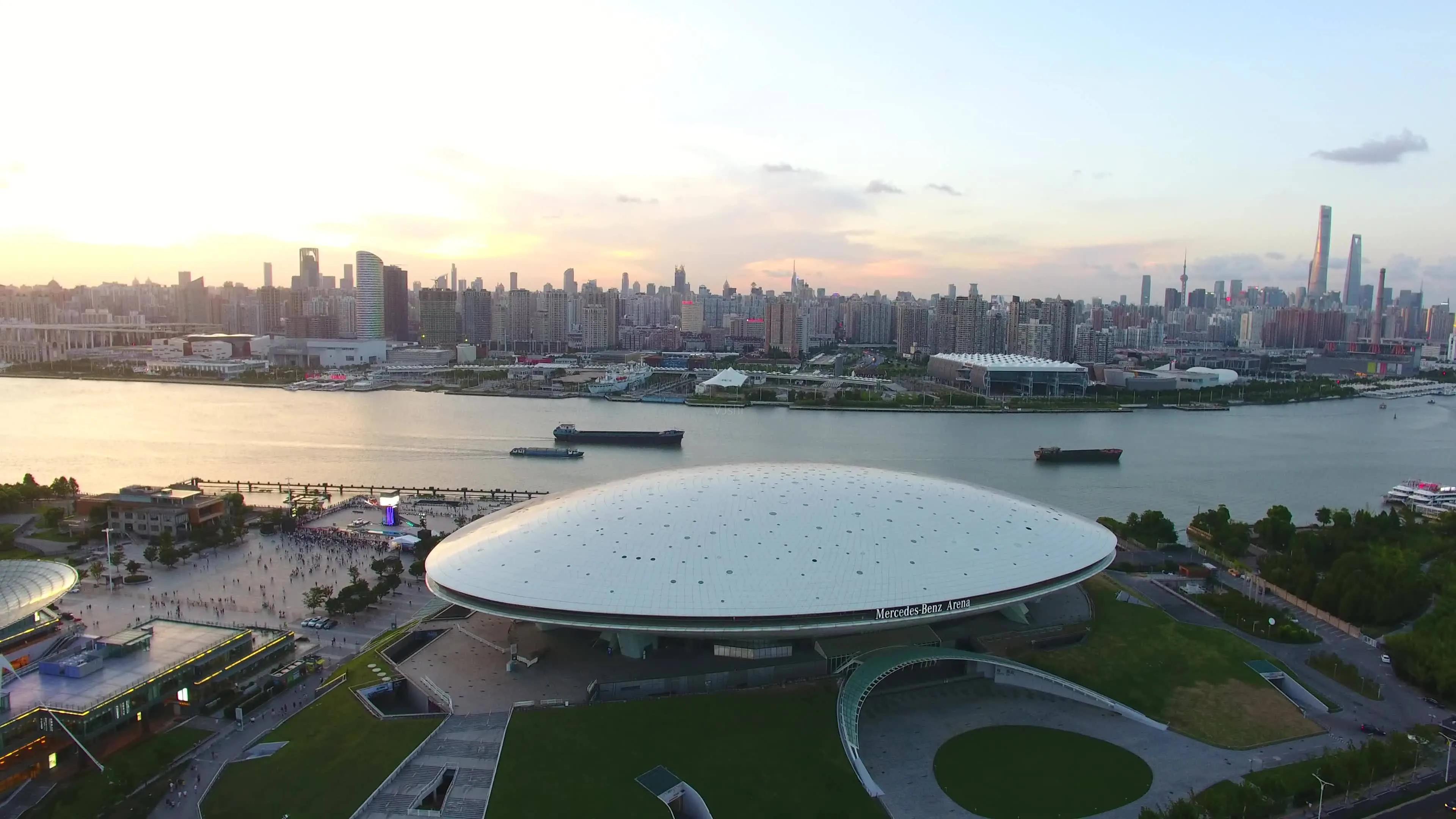Mercedes-Benz Arena-The beauty of architecture in Shanghai, China - iMedia