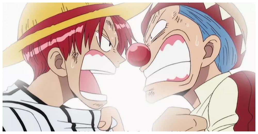 The relationship between red hair and Bucky in the anime "One Piece ...