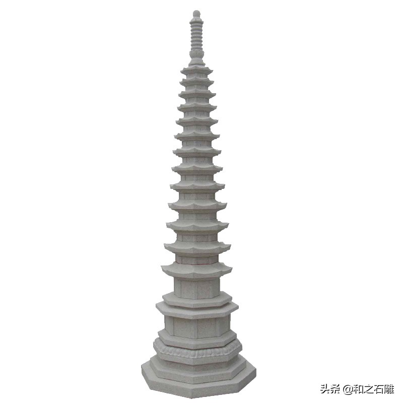 The characteristics and shapes of common stone carving pagodas - iMedia