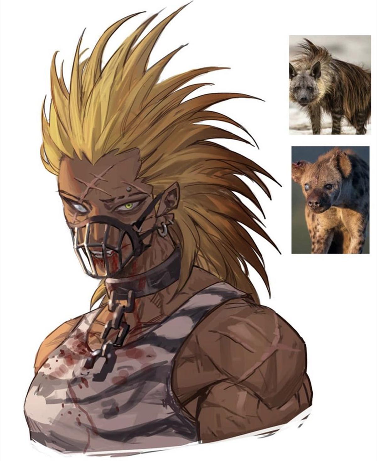 Handsome animal portraits, how to design the image of animals turning ...