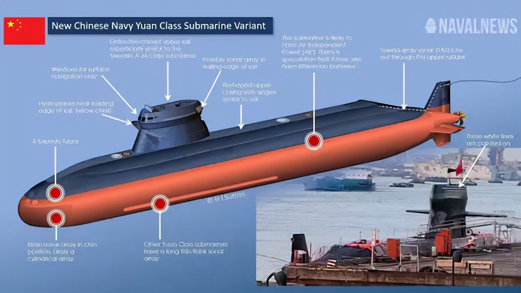 Type 039C submarine: The dumpling mode is turned on, and the underwater ...