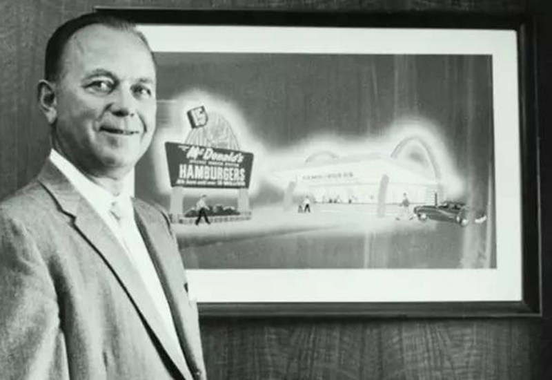 The founder of McDonald's, the fast food kingdom, worked as a salesman ...