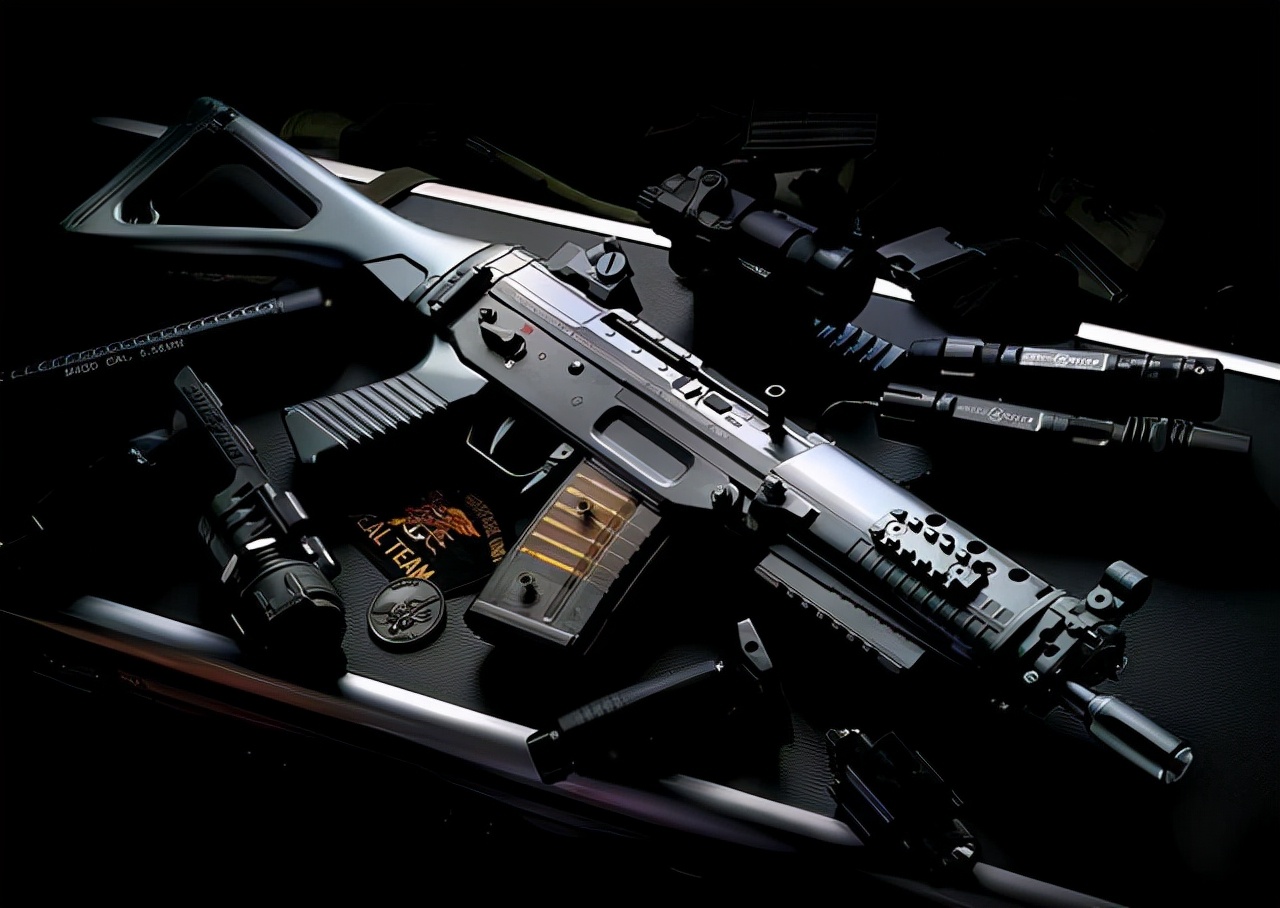 The global "high-precision" sniper rifle, the Swiss SG510-4 assault ...