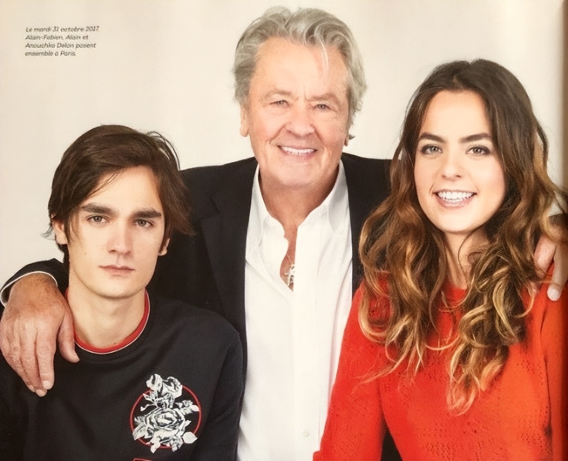 Alain Delon's 3 sons: his appearance is a lot worse than his father's ...