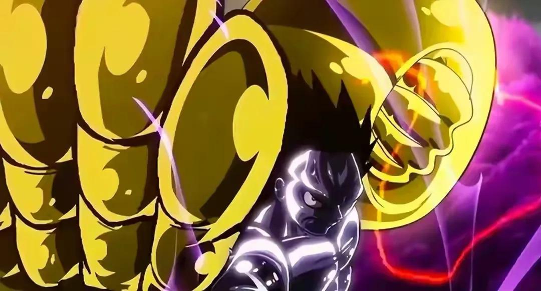 One Piece Luffy, the fruit of the sun god form, the helpless action of ...