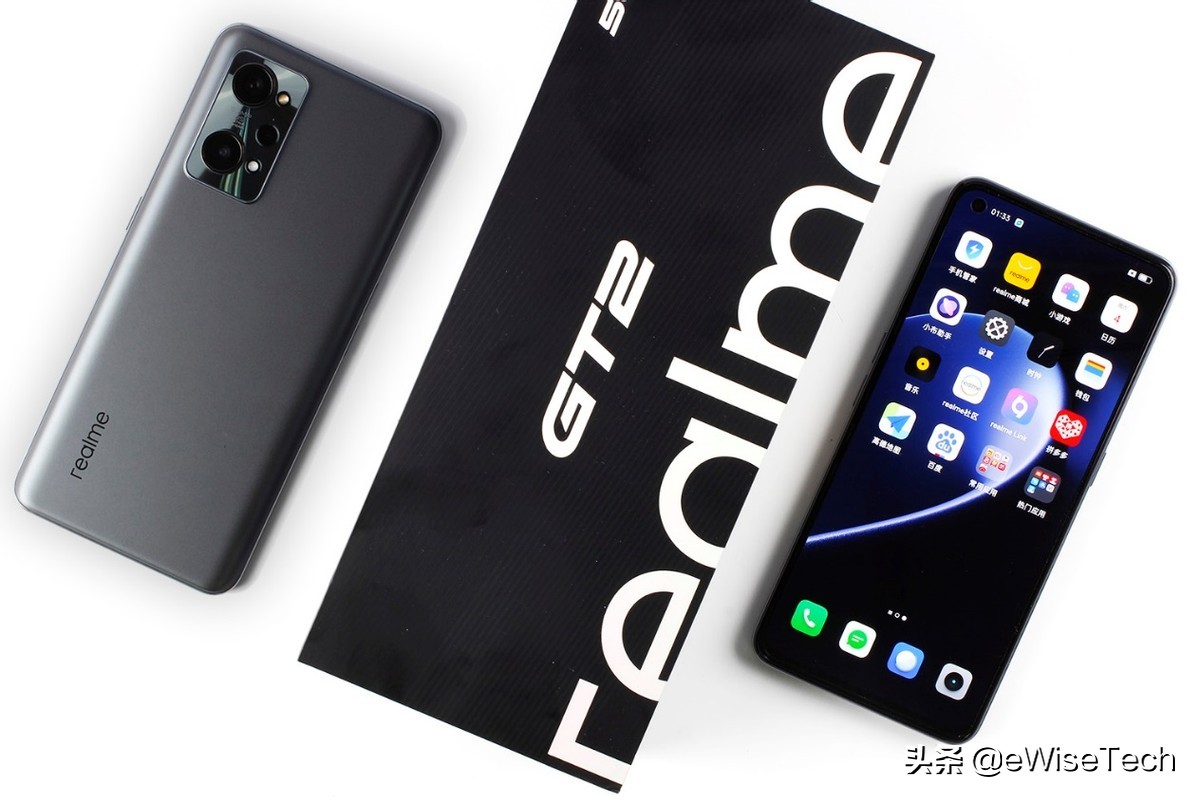 Real me GT2 hands-on evaluation, in addition to the design of the ...