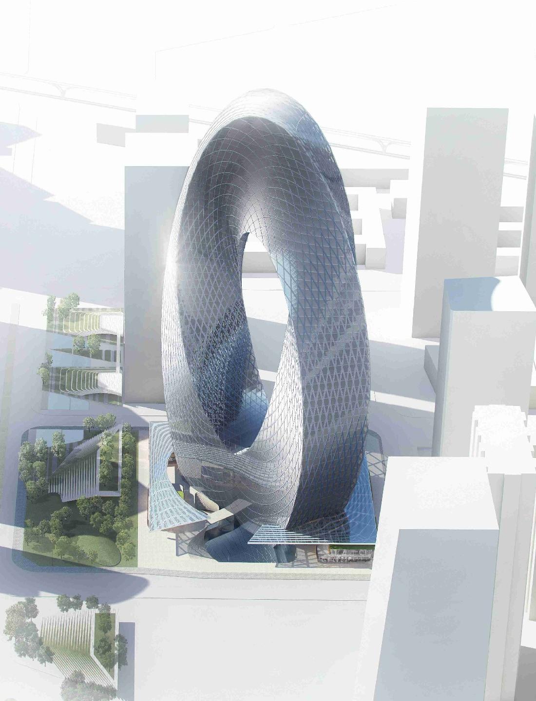 3 proposals for the OPPO Shenzhen headquarters project, Zaha wins - iNEWS