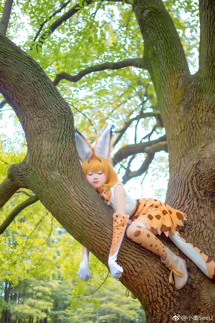 The cute hero "Xiaorou SeeU" in the Cos world is really not a beautiful ...