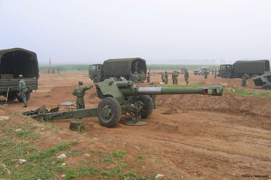 The self-made Chinese artillery has slipped through the net. The Type ...