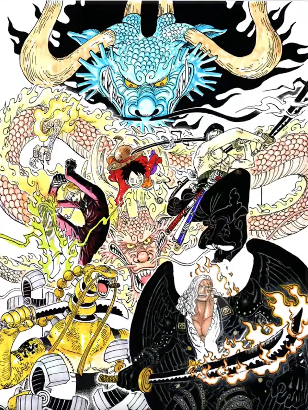One Piece Volume 102 Cover Announced!The three major forces lead the C ...