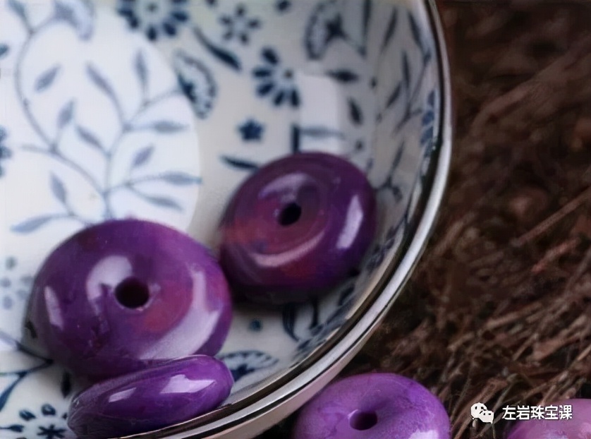 Zuo Yan: The deep purple "Shu Julai" in the color treasure world!The ...