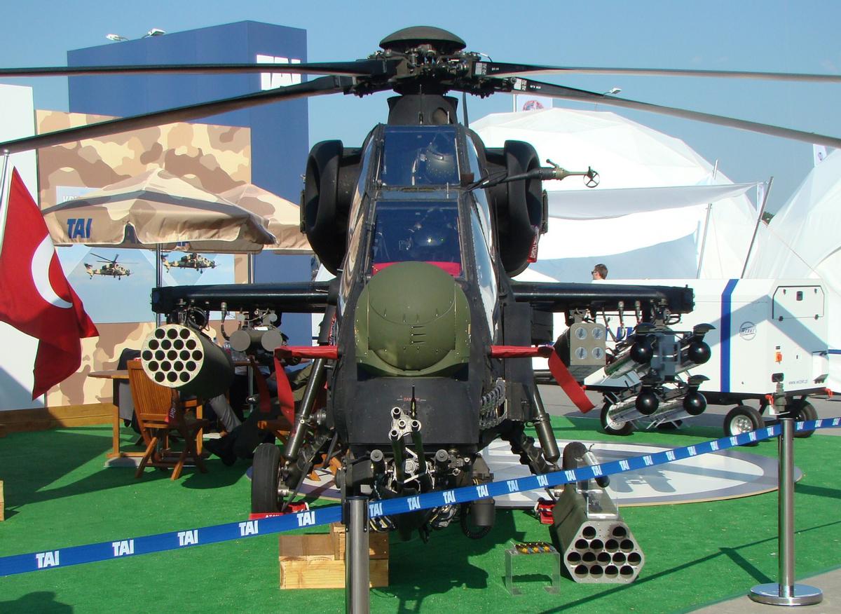 Turkey's T129 helicopter was exported to the Philippines and was ...