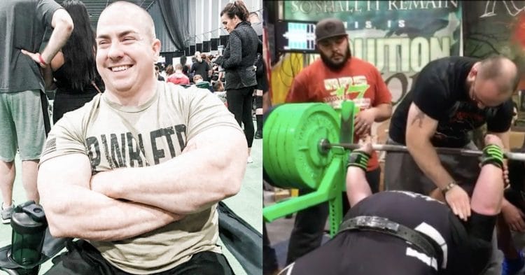 598.7kg!Jimmy Kolb breaks world record for single-layer bench press ...