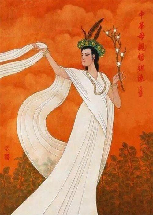 The mother of China, Leizu, invented the technology of raising ...