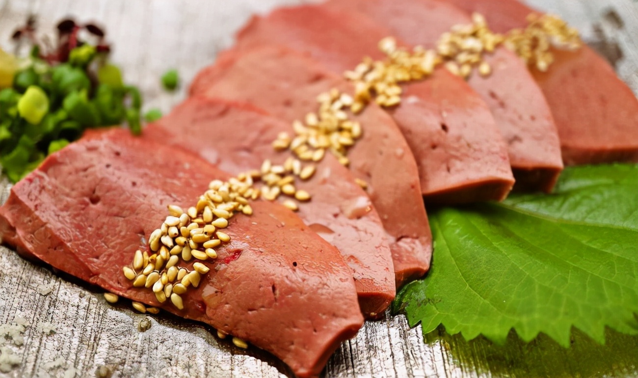 Wonderful Japanese cuisine liver sashimi - iMedia