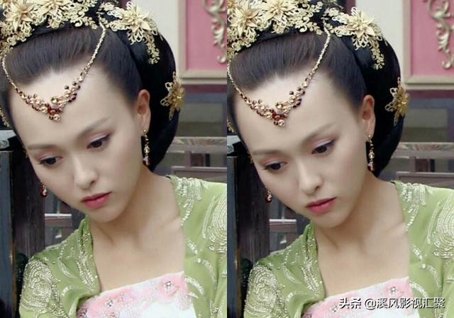 How beautiful is Tang Yan's Dugu Ningke?The dark purple atmosphere is ...