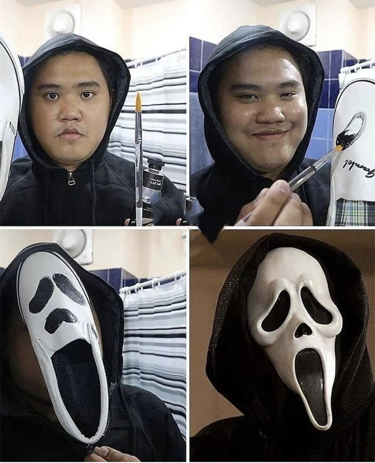 The early Cosplay works of the little brother in Thailand, although not ...